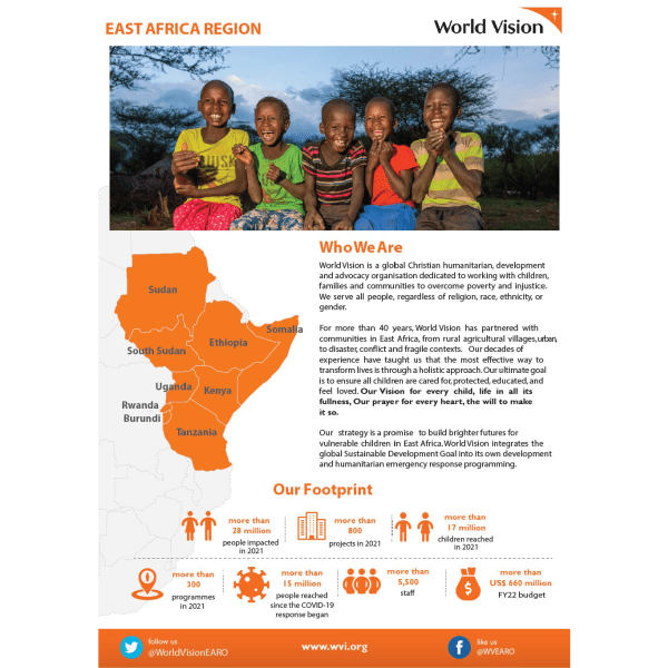 Our work in East Africa | World Vision International