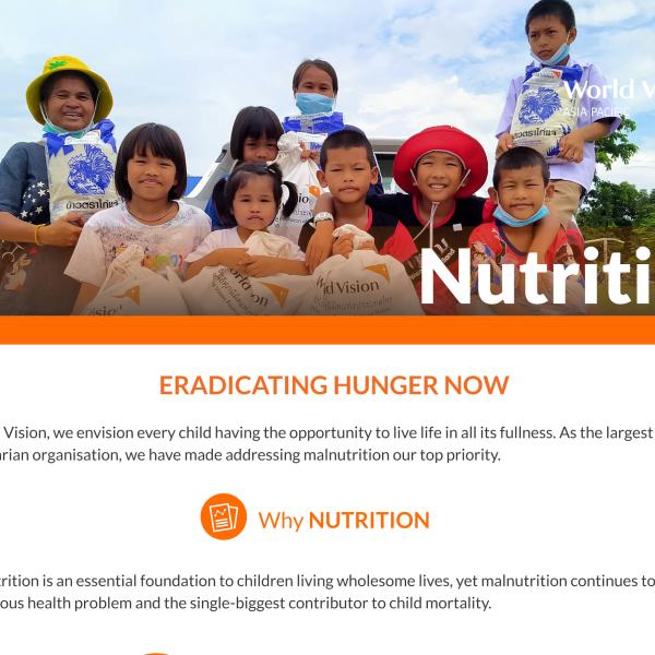 Capacity Statement | Nutrition | World Vision International