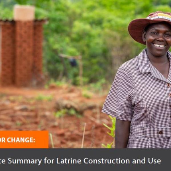 Behaviour Change: Evidence Summary for Latrine Construction and Use ...