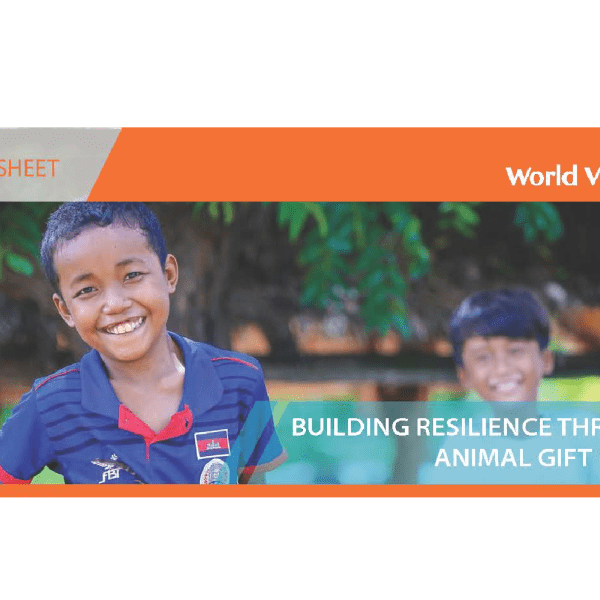 Building Resilience Through Animal Gift (BRAG) | Cambodia | World ...