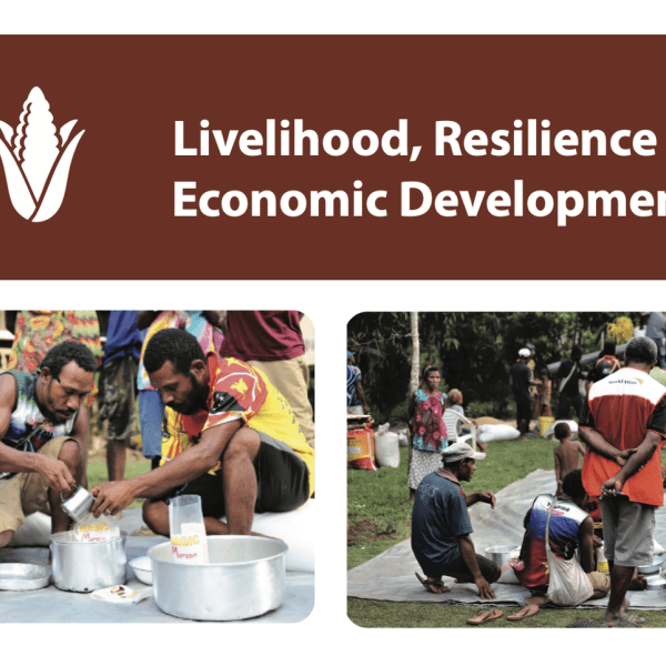 Livelihood, Resilience and Economic Development | Papua New Guinea ...