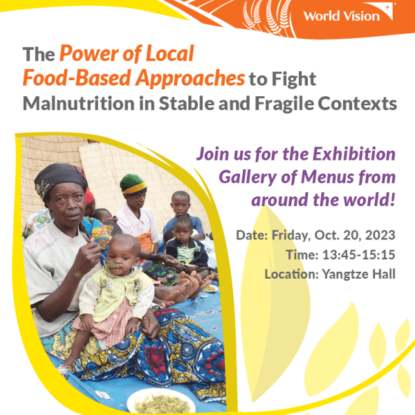 Food-Based Approaches Symposium Postcard | World Vision International