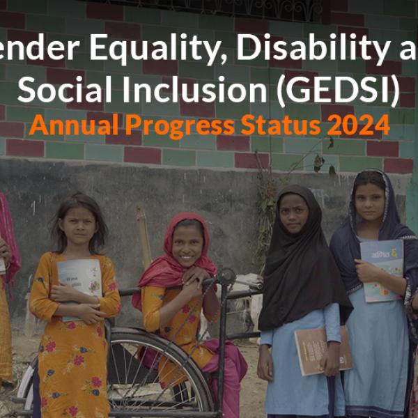 GEDSI Annual Progress Status 2024 (English) | Nepal | World Vision ...