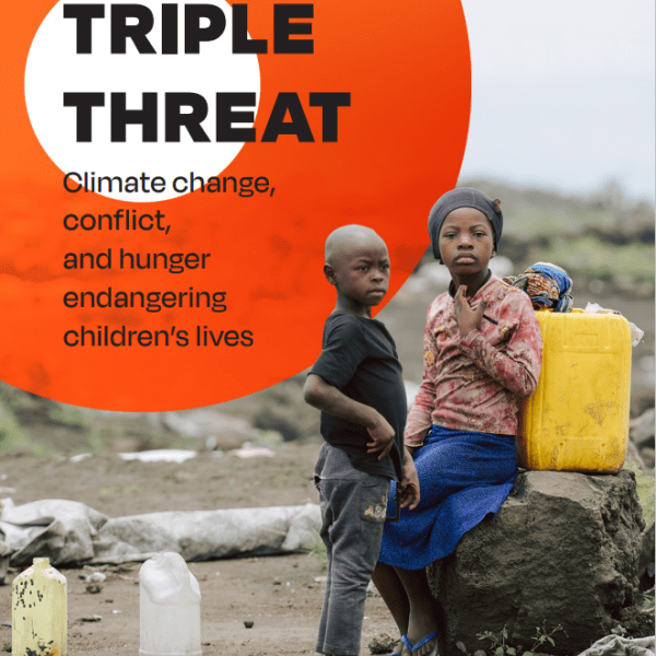 Triple Threat: Climate Change, Conflict and Hunger endangering children ...