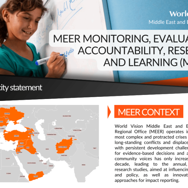 MEER Monitoring, Evaluation, Accountability, Research and Learning ...