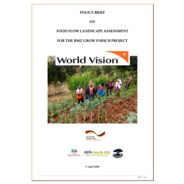 Grow ENRICH Food Flow Landscape Assessment Policy Brief | World Vision ...