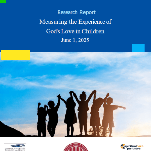 Measuring the Experience of God's Love | Faith and Development | World ...