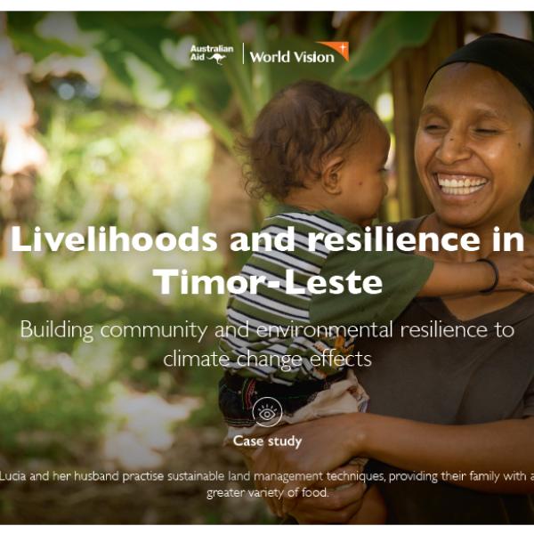 Livelihoods and resilience in Timor-Leste | Timor–Leste | World Vision ...