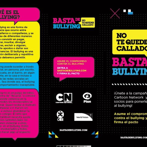 Brochure de la campaña Basta de Bullying | World Vision International