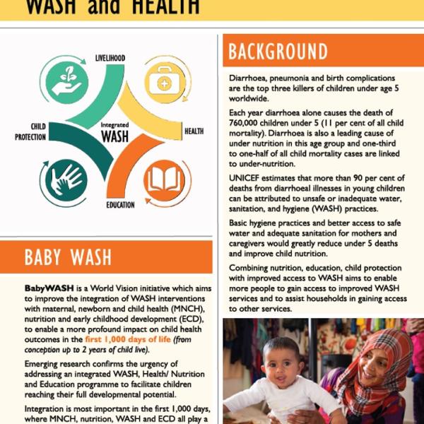 WASH and Health | World Vision International