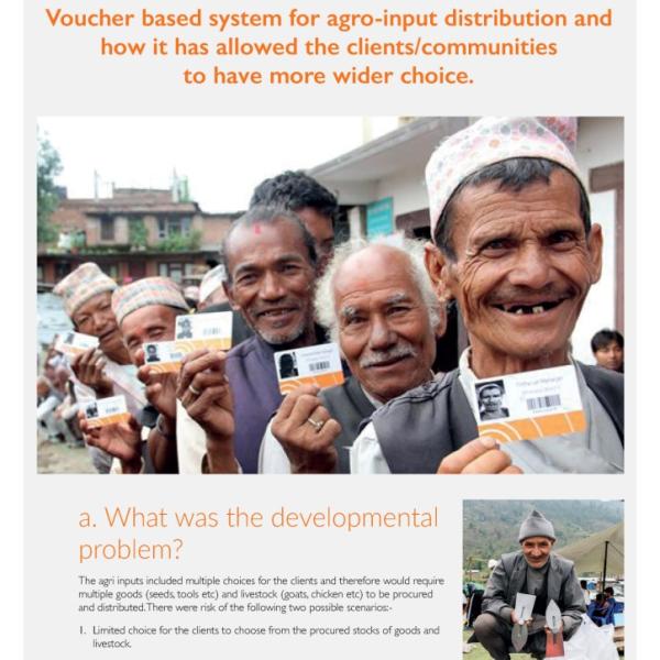 Voucher based system for agro-input distribution | Nepal | World Vision ...