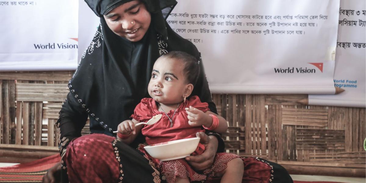 Infographic: Nutrition | World Vision Rohingya Refugee Response | World ...