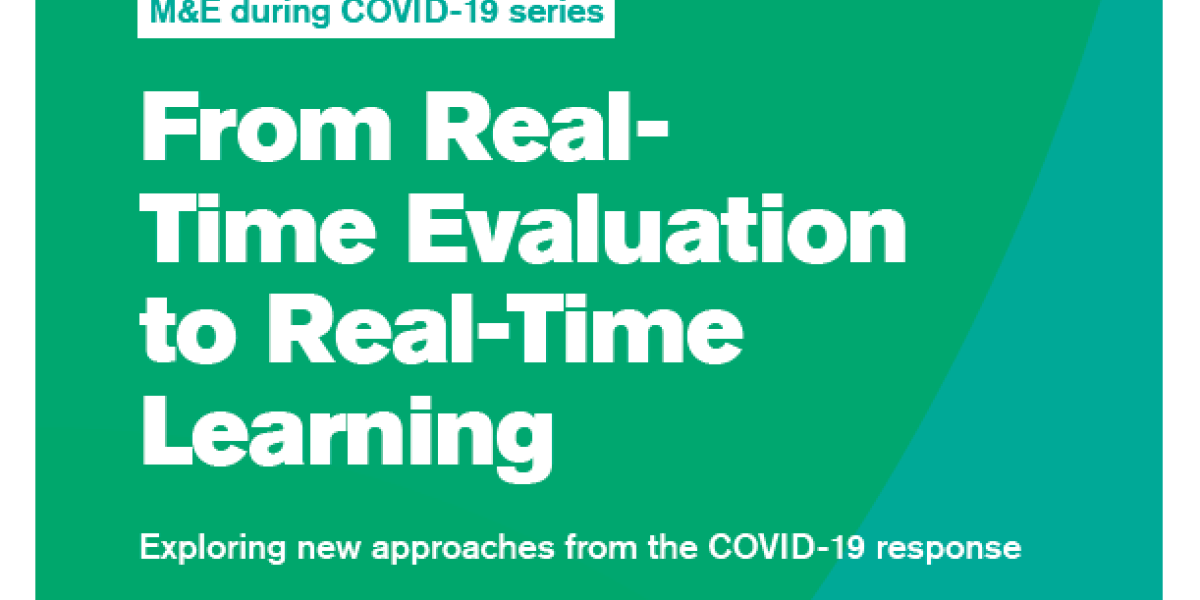 From Real-Time Evaluation to Real-Time Learning | Coronavirus Health ...