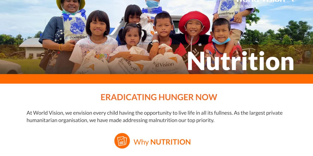 Capacity Statement | Nutrition | World Vision International