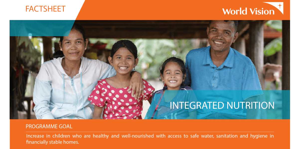 Integrated Nutrition Technical Programme Factsheet | Cambodia | World ...