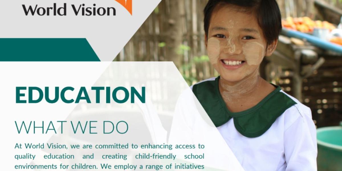 Sector Factsheet | Education | Myanmar | World Vision International