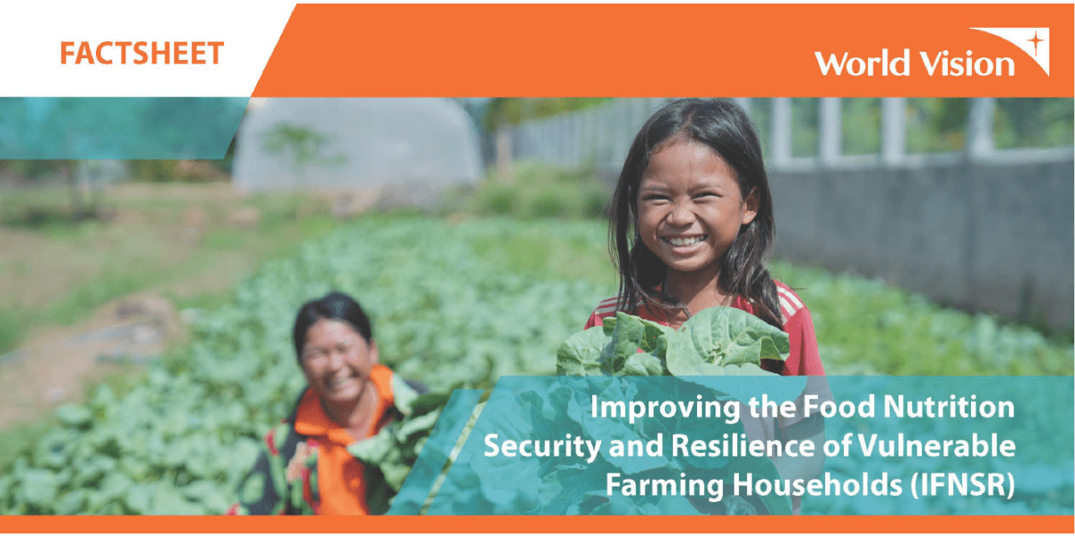 Improving the Food Nutrition Security and Resilience of Vulnerable ...
