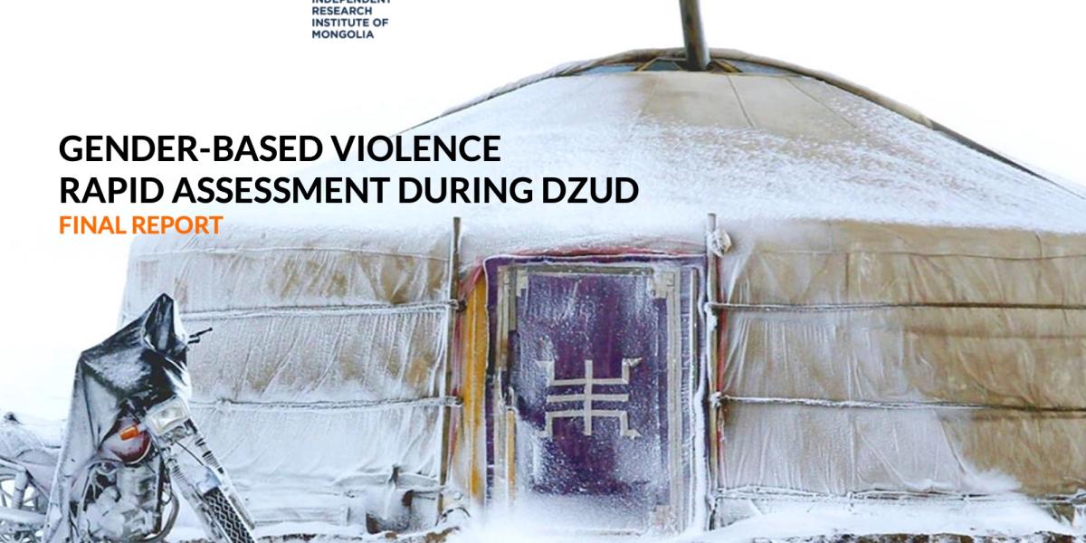 Gender-based violence rapid assessment during Dzud | World Vision East ...