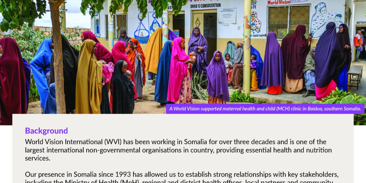 Health and Nutrition Capacity Statement | Somalia | World Vision ...