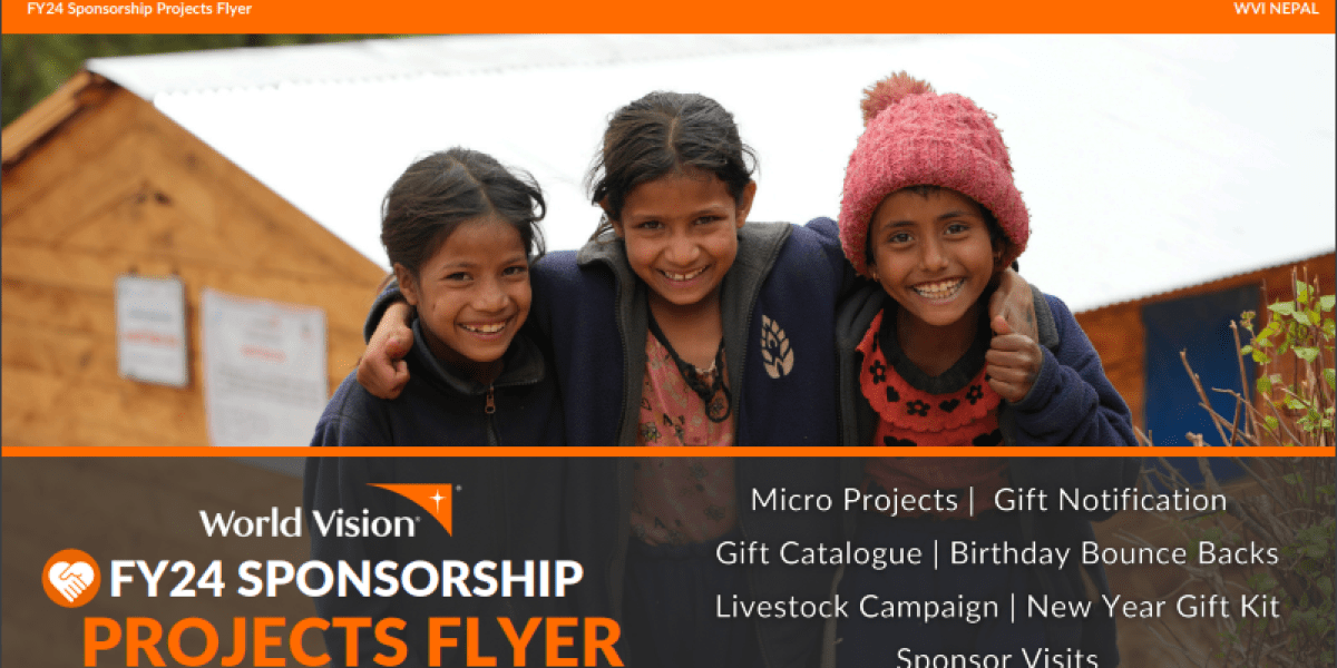 FY2024 Sponsorship Projects Flyer | Nepal | World Vision International