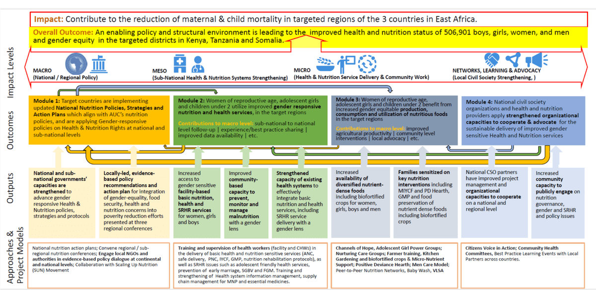 Grow ENRICH Theory of Change | Health | World Vision International