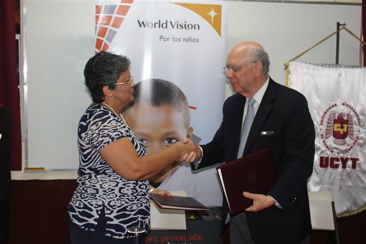 World Vision Nicaragua y UCYT suscriben importante convenio de ...