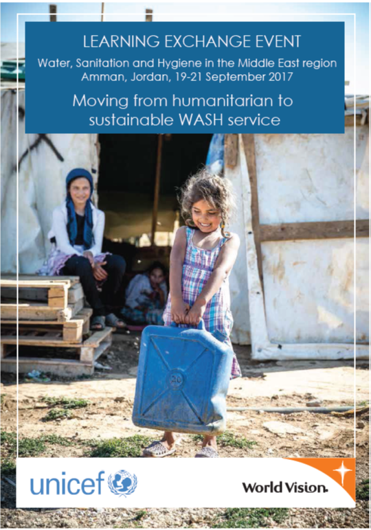 Moving from humanitarian to sustainable WASH in the Middle East - what ...